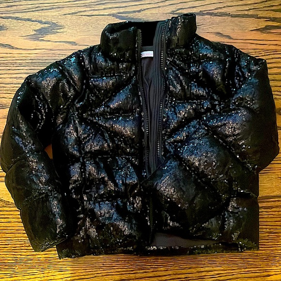 Ciao Milano | Jackets & Coats | Ciao Milano Black Sequins Sparkle ...